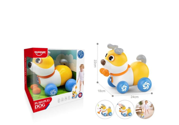 Toy Musical Push-Pull Dog, Hand Push Toy – StockCalifornia