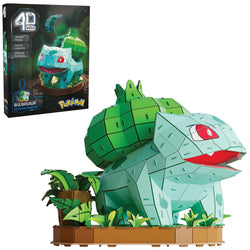 4D Build, Pokémon Bulbasaur 3D Model Kit, Pokémon Figure, Kanto First ...
