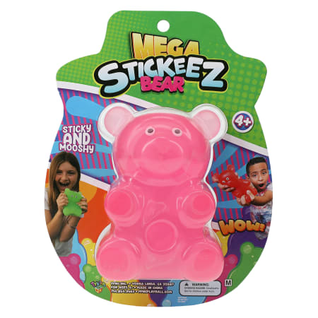 Mega Stickeez Bear, Color May Vary – StockCalifornia