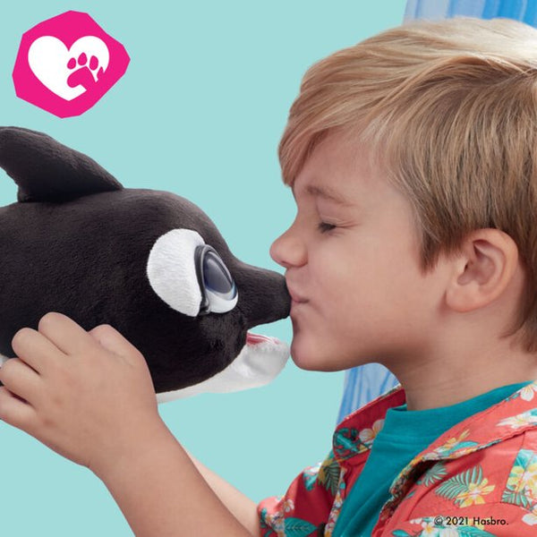 Interactive Animatronic Plush furReal Koi, the Kisser Whale ...
