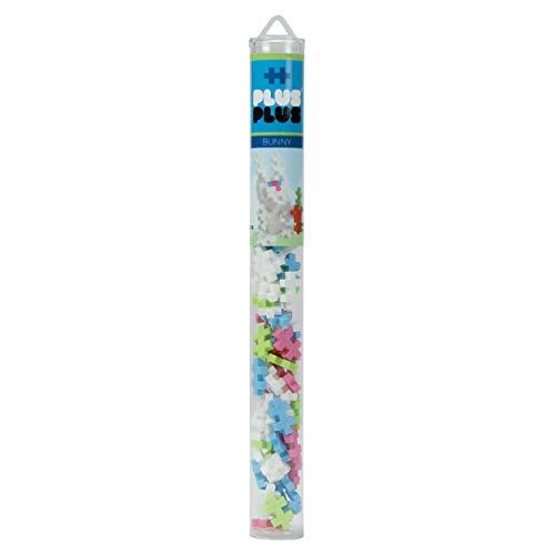 PLUS PLUS Mini Maker Tube Easter Bunny 70 Piece, Construction Building ...