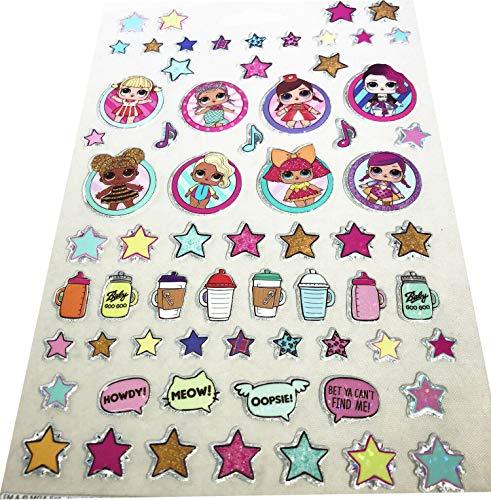 LOL Surprise Sticker Book with Puffy Stickers Party Favors Supplies LO ...