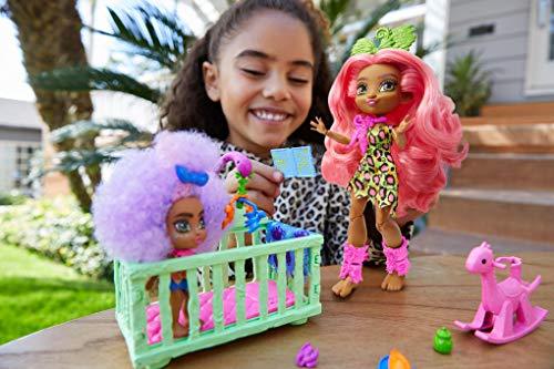 Mattel Cave Club Wild About Babysitting Playset + Fernessa & Furrah ...