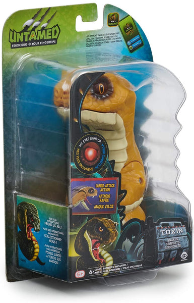 WowWee Untamed Snakes - Toxin (Rattle Snake) - Interactive Toy ...