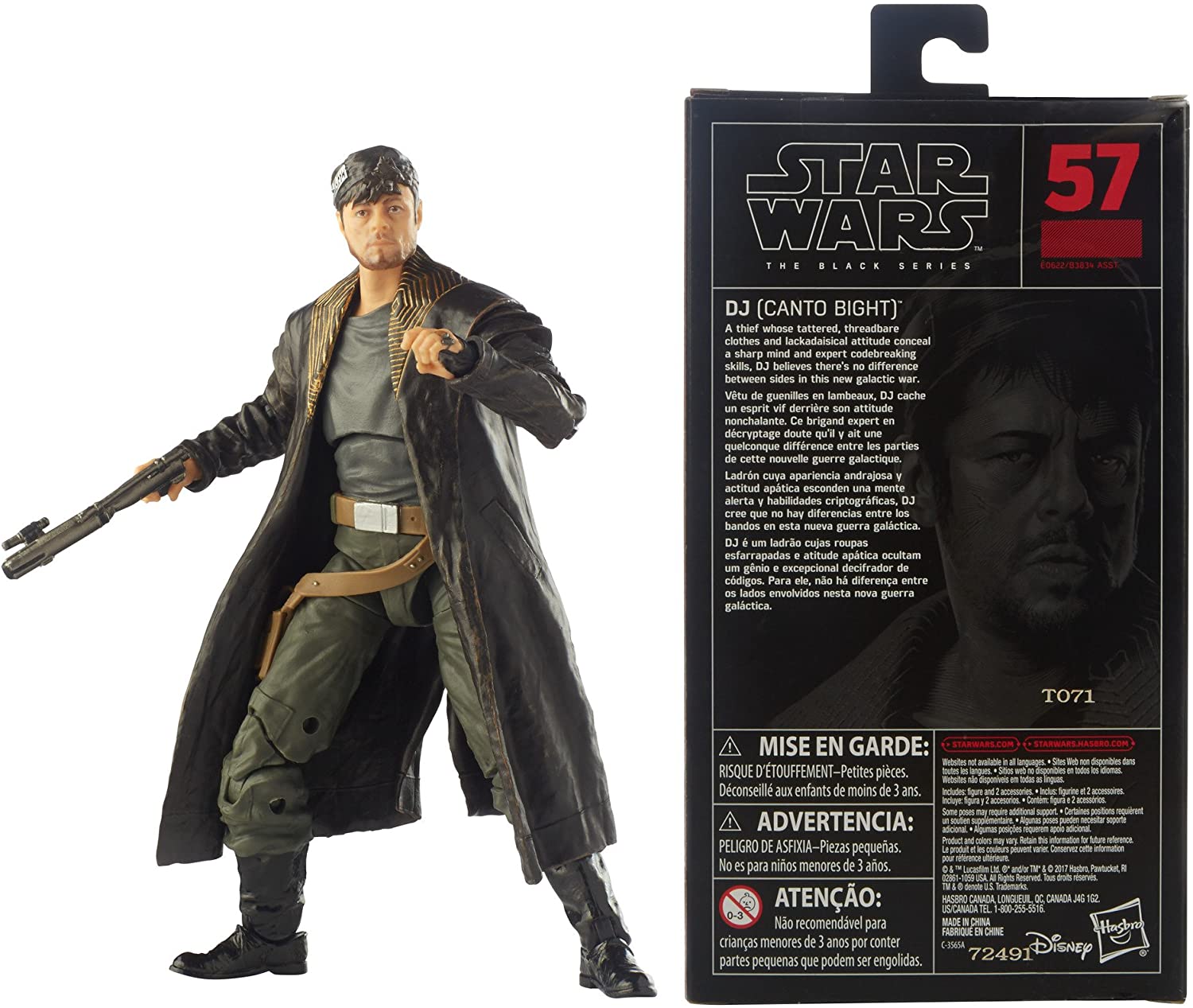 Star Wars The Black Series DJ (Canto Bight) – StockCalifornia